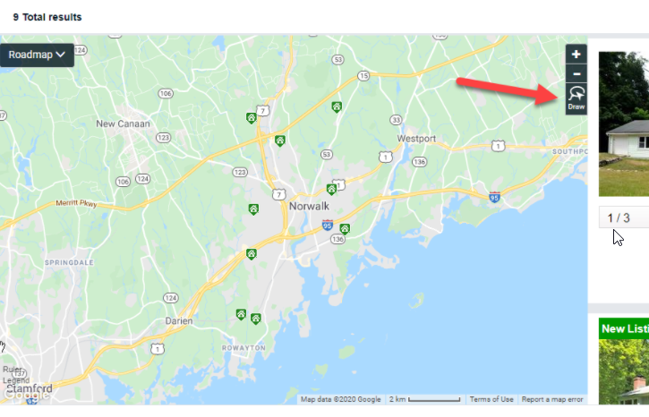Portal map search – The SmartDesk