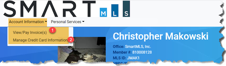 Smart Agent Profile (manage personal information) – The SmartDesk